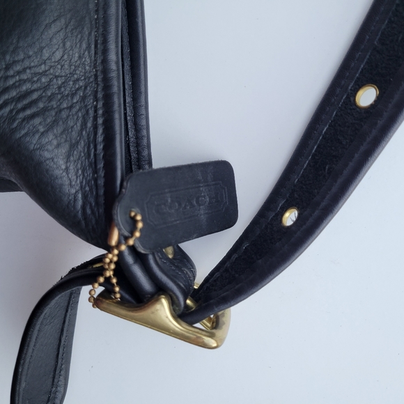 Coach | Bags | Vintage Coach 9953 Helens Legacy Black Leather Bucket ...